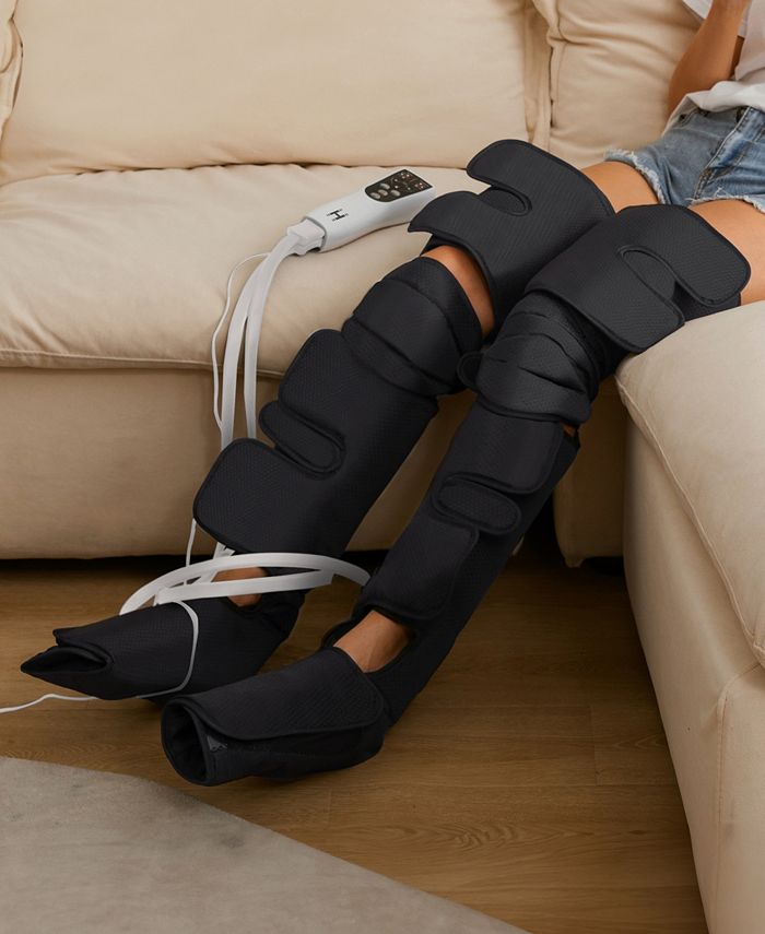 Homedics Real Relief Full Leg Air Compression System - Macy's