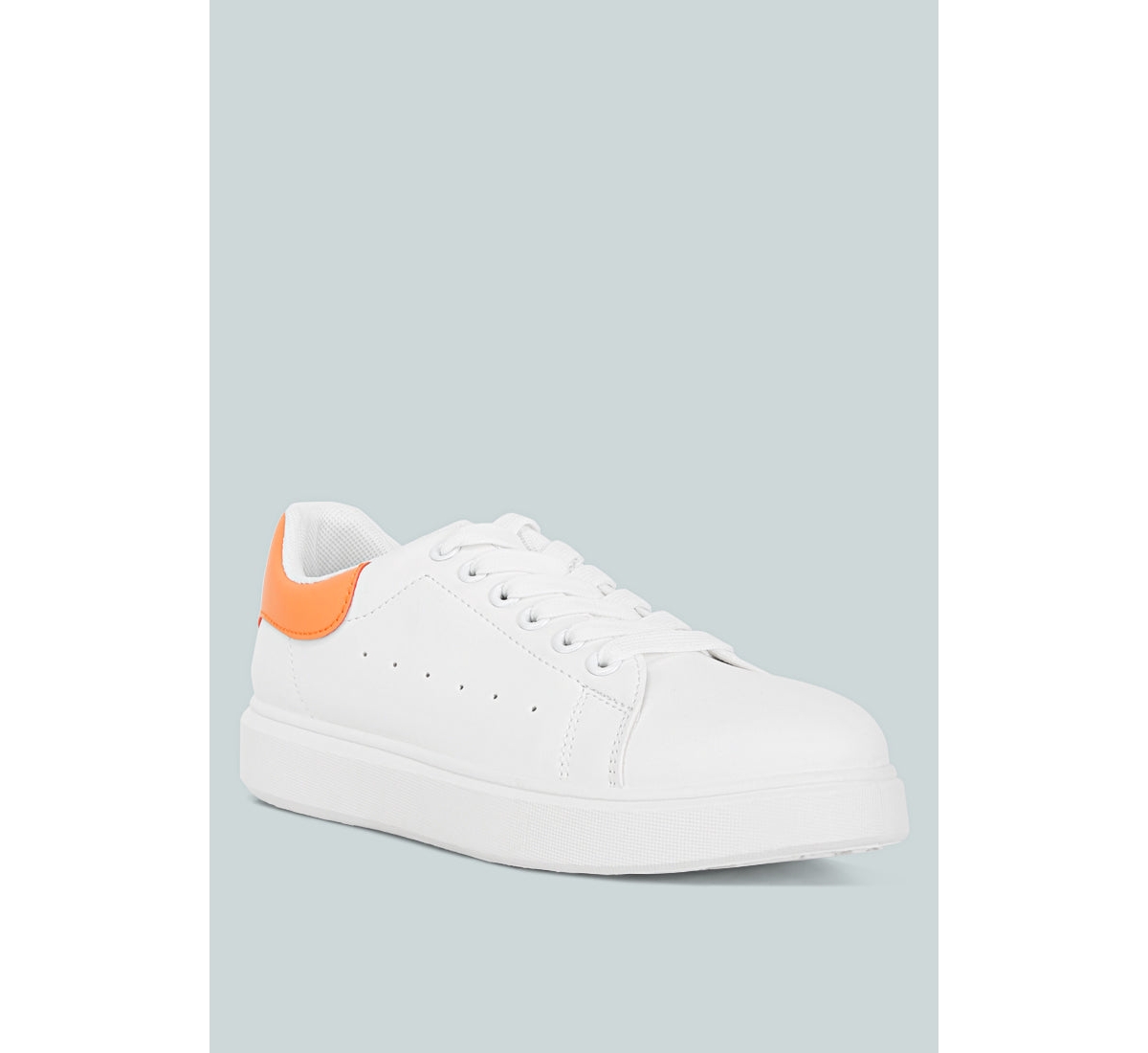 Click here for London Rag Enora Comfortable Lace Up Sneakers - Wh... prices