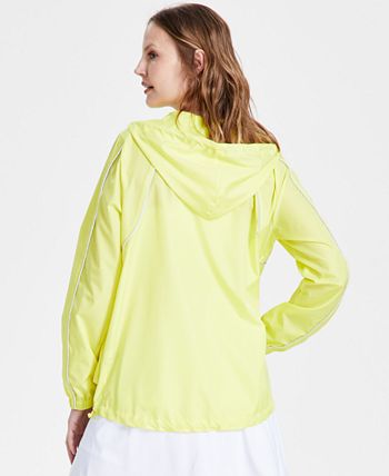 ID Ideology Women's Hooded Packable Zip-Front Jacket, Created for Macy ...