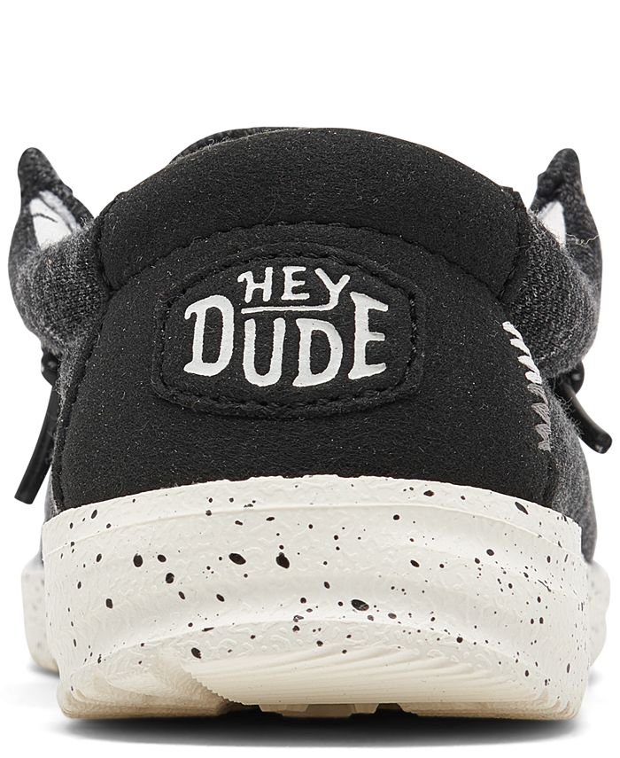 Hey Dude Toddler Kids Wally Stretch Casual Moccasin Sneakers from Finish Line - Macy's