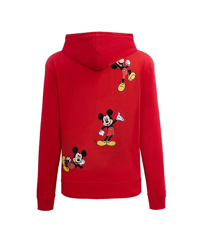 Freeze Max Women's Red Mickey Mouse Relax Pullover Hoodie - Macy's