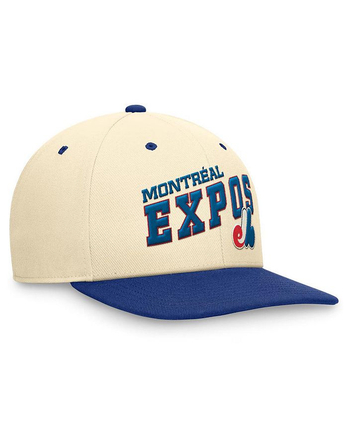 Nike Men's Cream/Blue Montreal Expos Rewind Cooperstown Collection ...