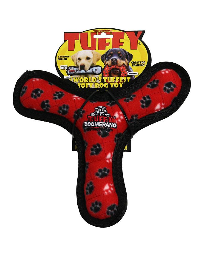 Tuffy Ultimate Boomerang Red Paw, Dog Toy - Macy's