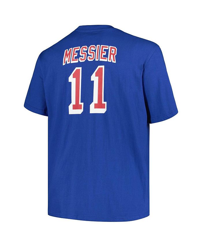 Mitchell & Ness Profile Men's Mark Messier Blue New York Rangers Big ...
