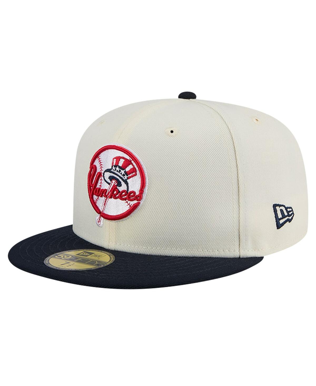 Click here for New Era Mens White New York Yankees Top Hat Chrome... prices