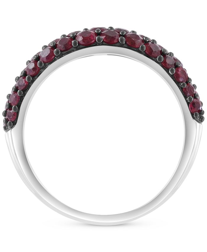 EFFY Collection EFFY® Ruby Cluster Dome Ring (1-3/4 ct. t.w.) in ...