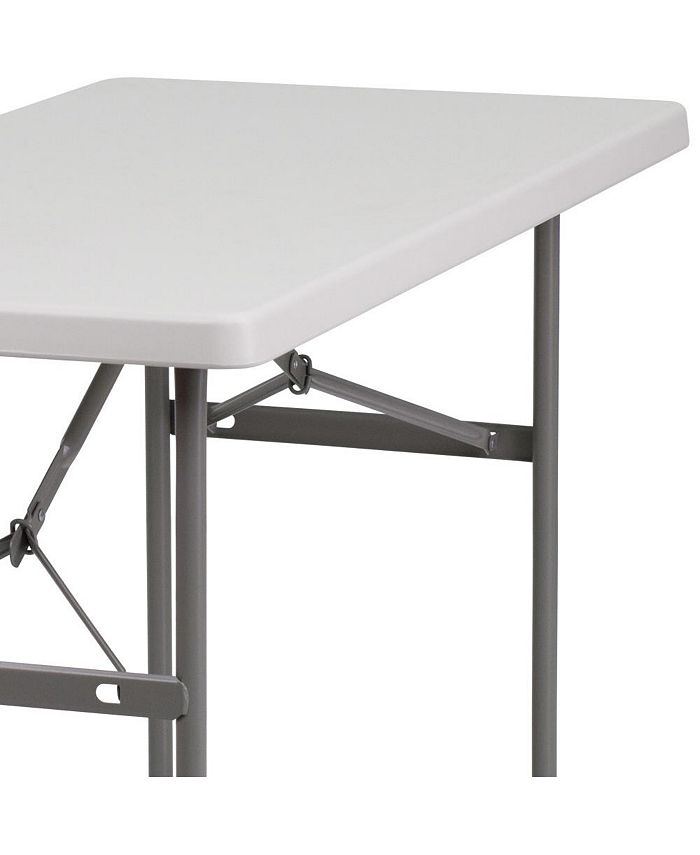 EMMA+OLIVER 4-Foot Plastic Folding Table - Macy's