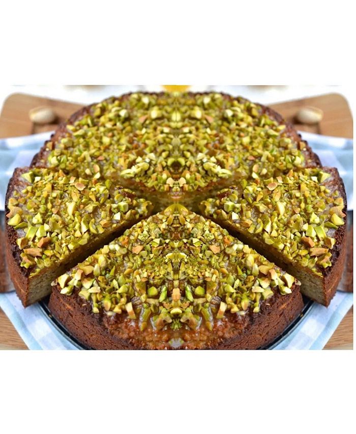 Andy Anand Chocolatier Andy Anand's Traditional Caramel Pistachios Cake ...