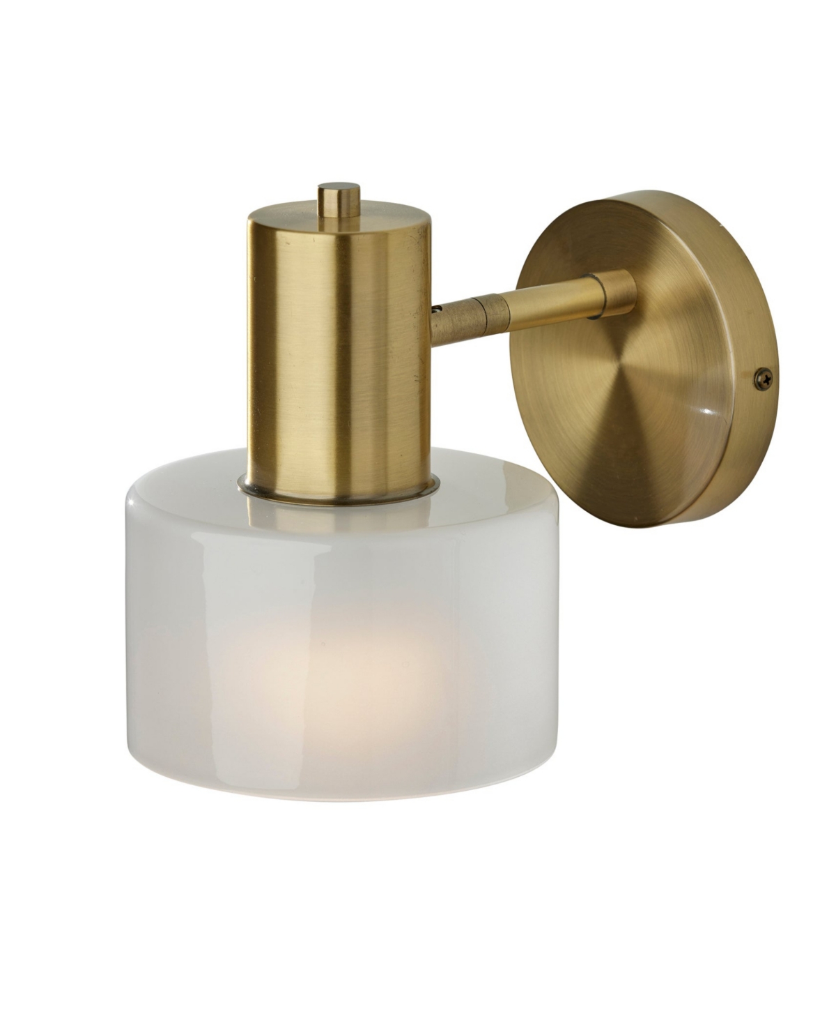 Click here for Adesso 8 Rhodes Wall Lamp - Antique-Like Brass prices