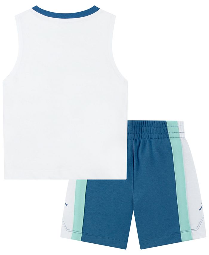 Jordan Little Boys Double Flight Tank Top and Shorts Set - Macy's