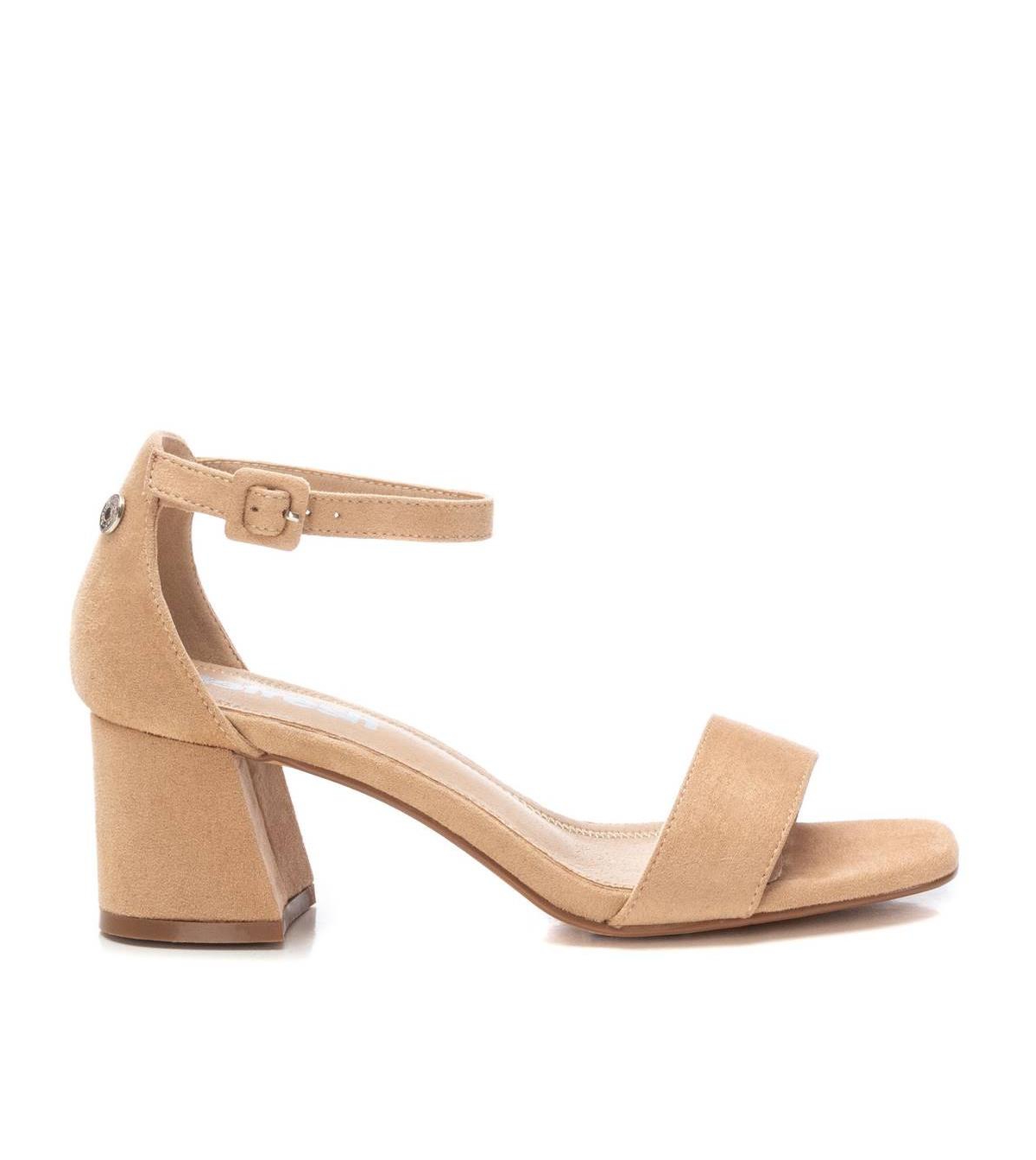 Click here for Womens Suede Heeled Sandals By Xti - Taupe prices