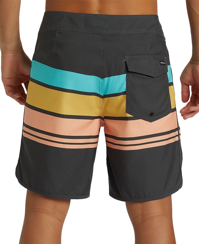 Quiksilver Men's Everyday Stripe 21" Swim Trunks - Macy's