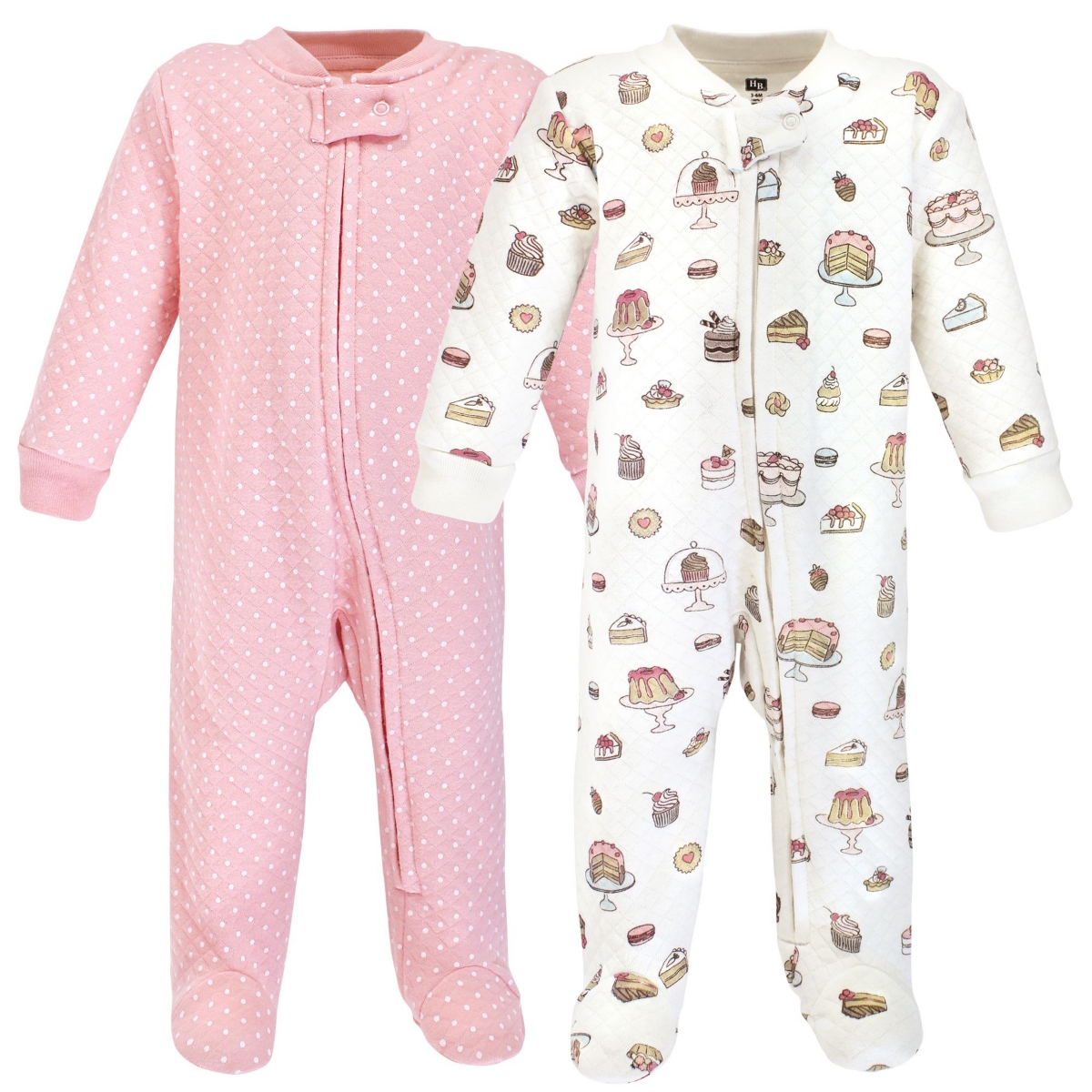 Click here for Hudson Baby Baby Girls Hudson Premium Quilted Zipp... prices