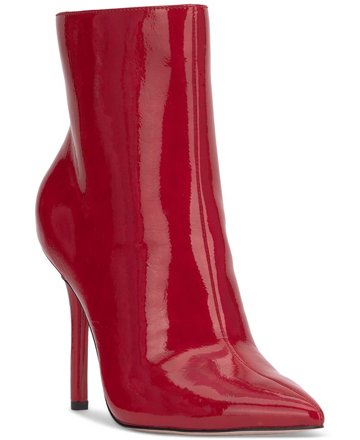 Jessica Simpson Women's Lyren Patent Pointed-Toe Dress Booties - Macy's
