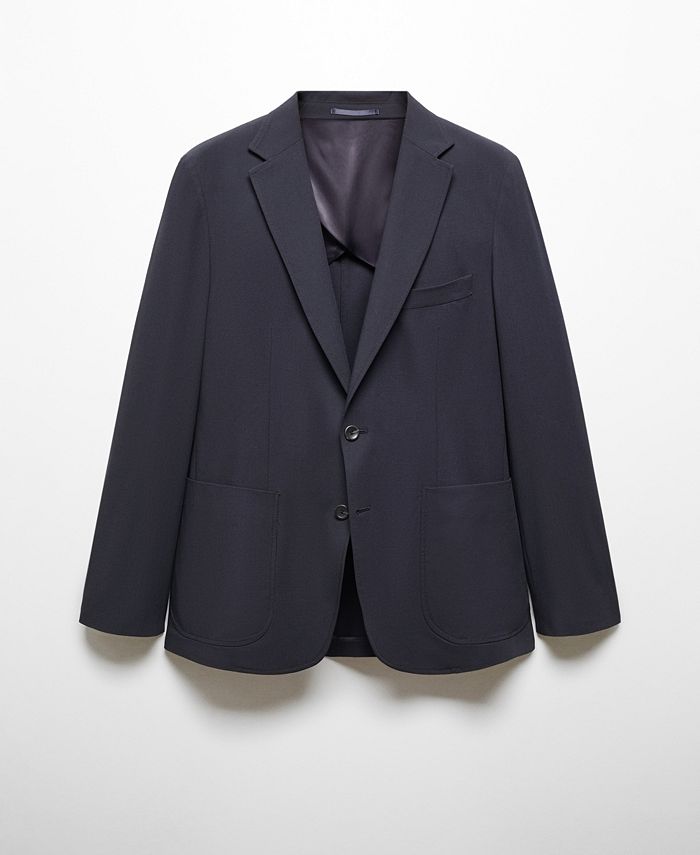 MANGO Men's Slim-Fit Suit Blazer - Macy's