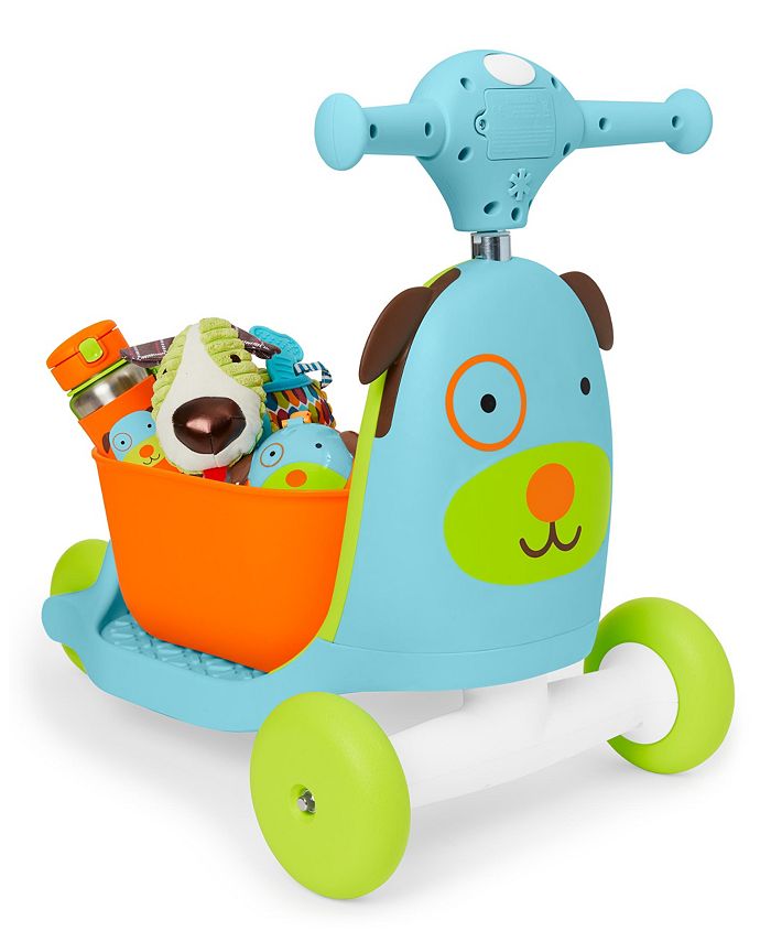 Skip Hop Zoo 3-in-1 Ride-On Dog Toy Scooter - Macy's