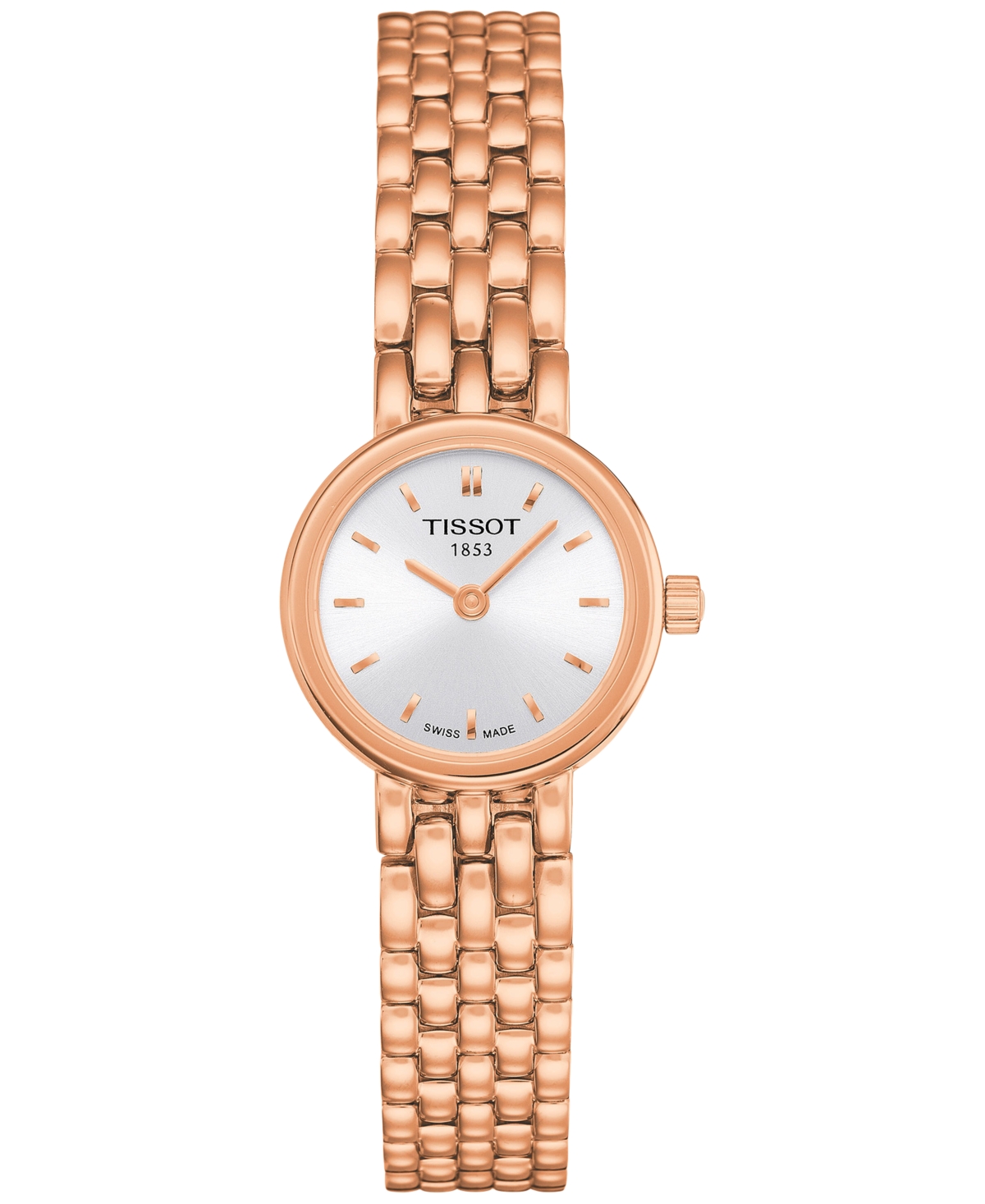 Click here for Tissot Womens Swiss Lovely Rose Gold-Tone Stainles... prices