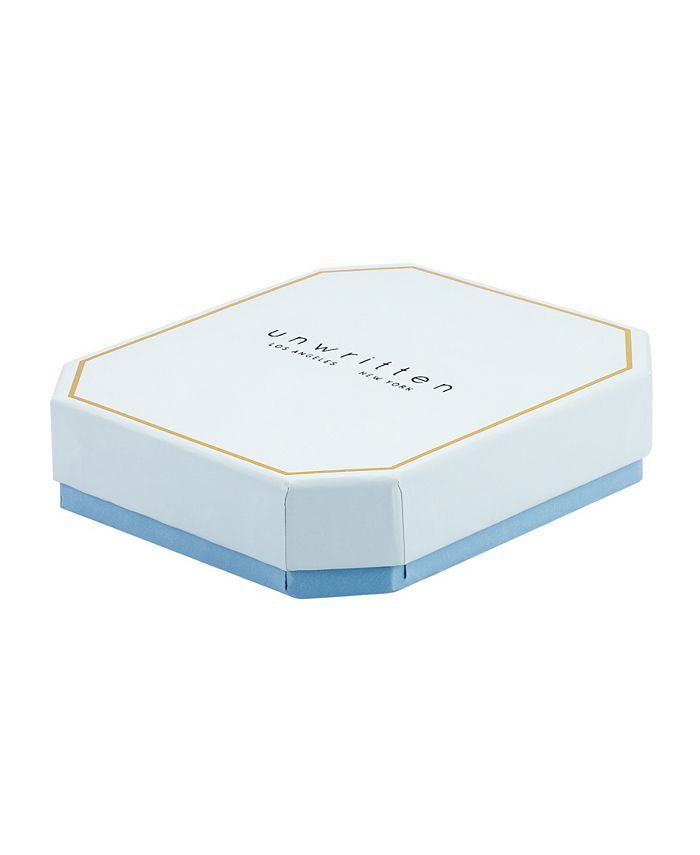 Unwritten Abalone Tag Herringbone Layered Necklace Set - Macy's