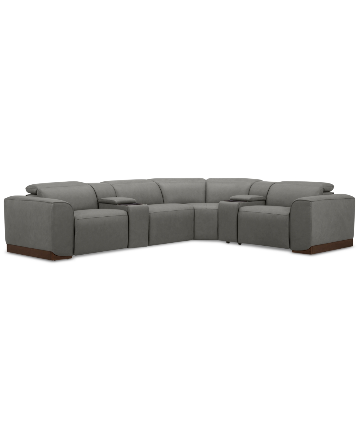 Click here for Lovro 6-Pc. Leather Sectional with 2 Power Motion... prices