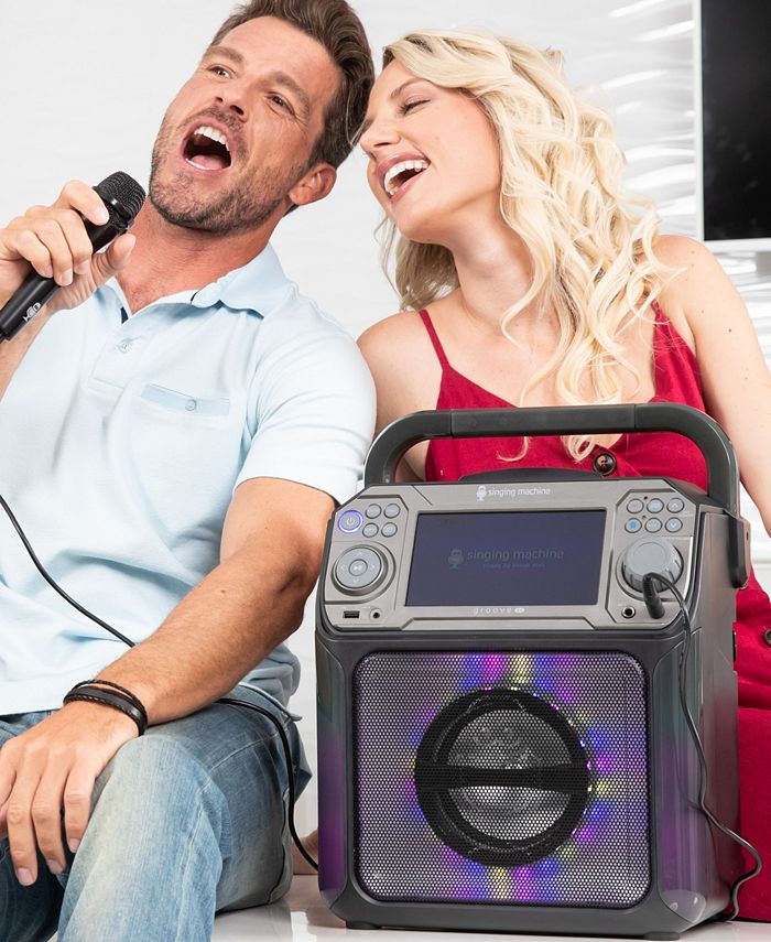 Singing Machine Groove XL Stand Alone Karaoke Machine with 6 Vocal ...