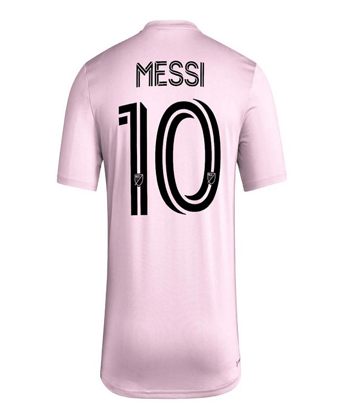 adidas Men's Lionel Messi Pink Inter Miami CF Pregame T-Shirt - Macy's