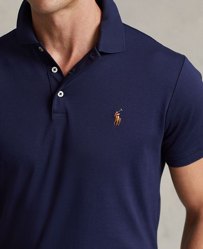 Polo Ralph Lauren Men’s Slim-Fit Soft Cotton Polo Shirt - Macy's