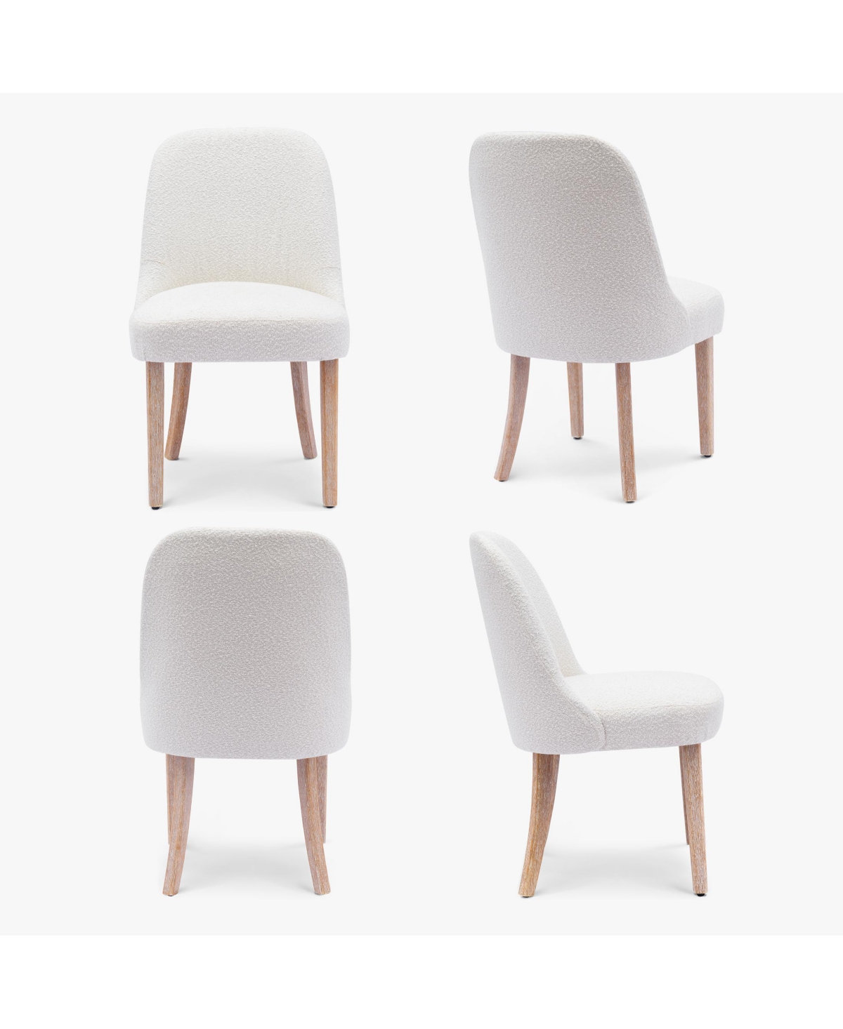 Click here for Mid-Century Modern Upholstered Boucle Dining Chair... prices