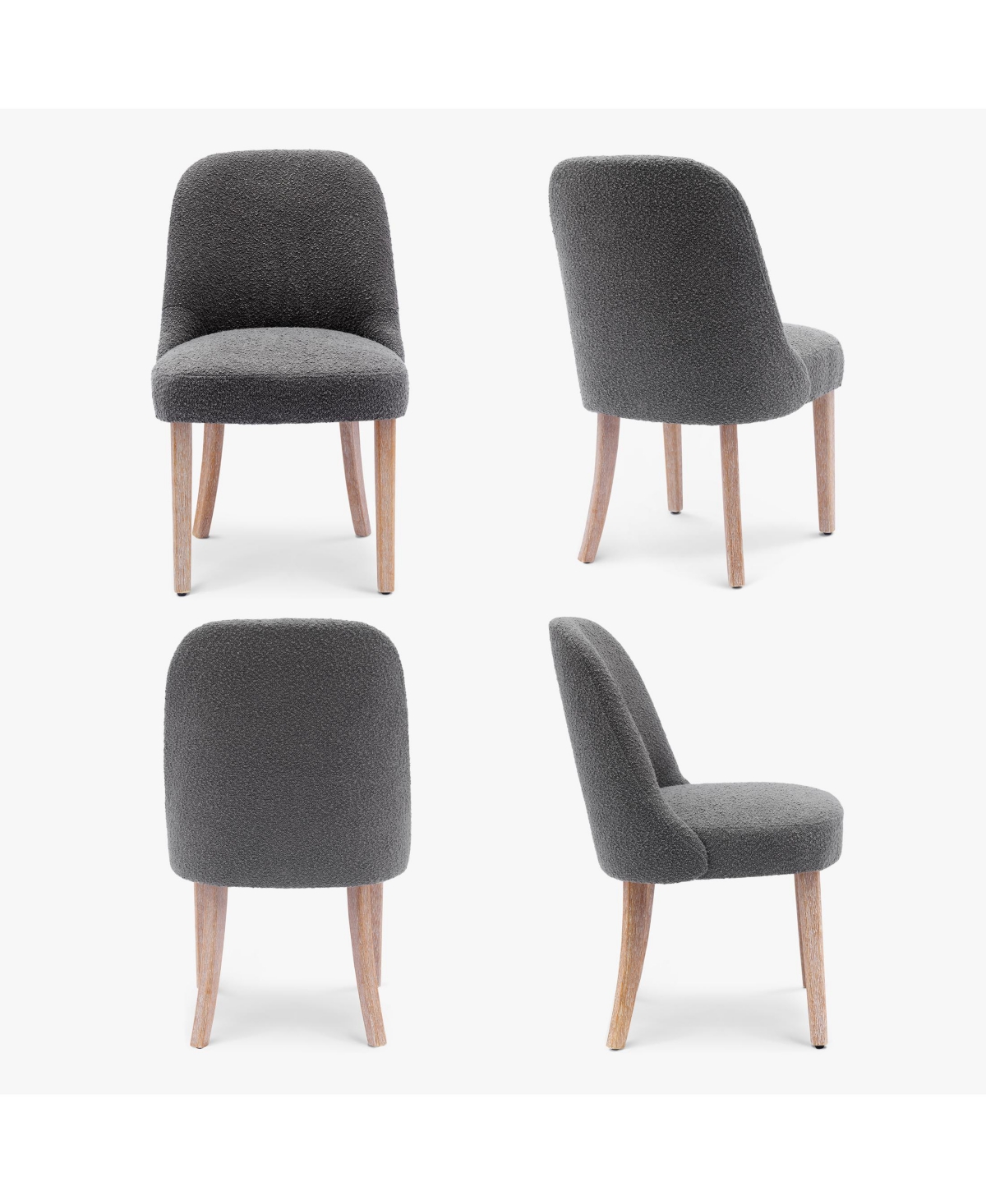 Click here for Mid-Century Modern Upholstered Boucle Dining Chair... prices