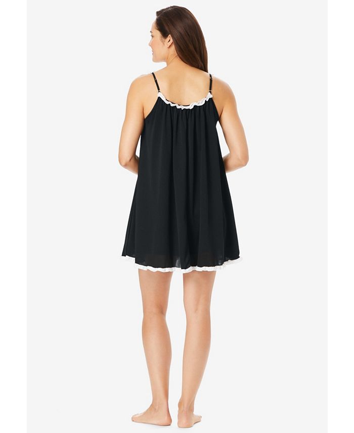 Amoureuse Plus Size Babydoll Ruffle Gown - Macy's