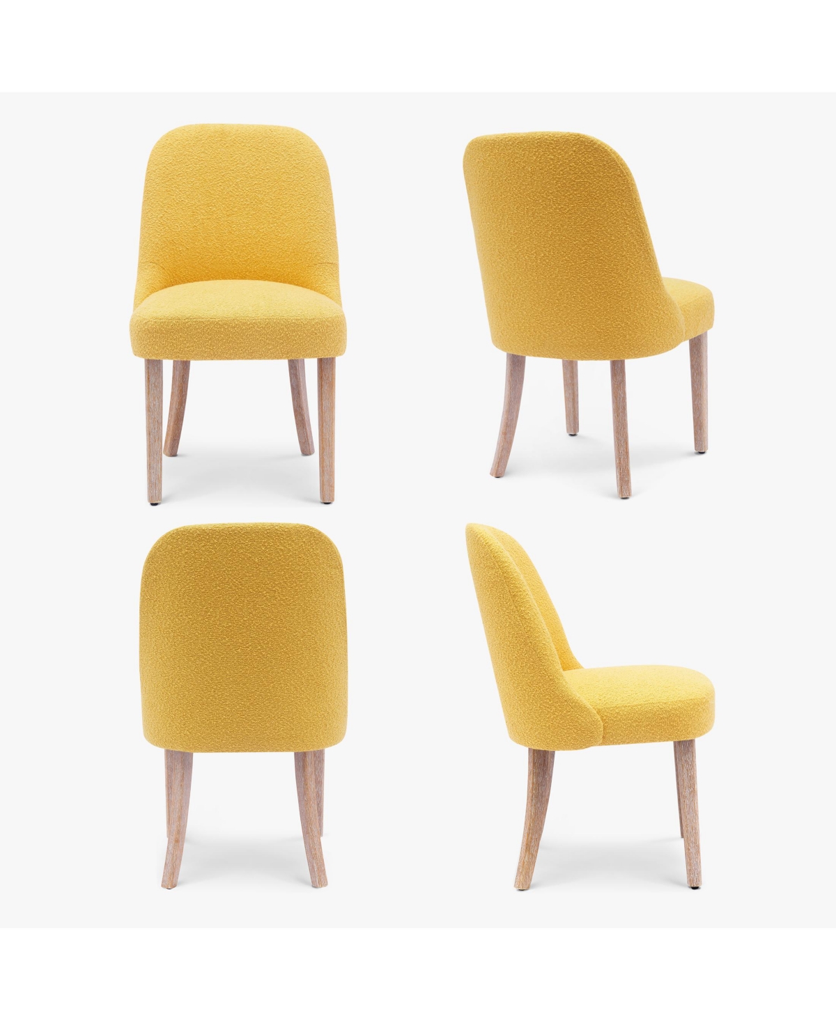 Click here for Mid-Century Modern Upholstered Boucle Dining Chair... prices