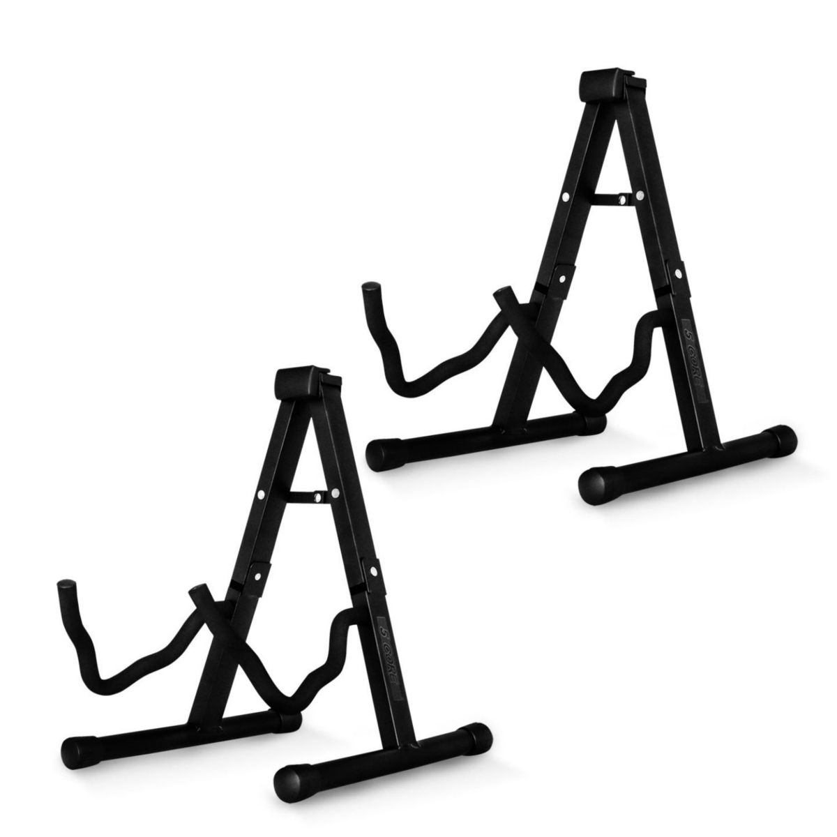 Click here for 5 Core 2 Pcs Guitar Stands Floor Universal A Frame... prices