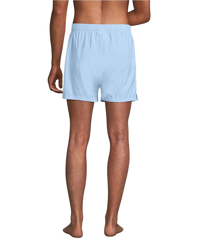 Lands' End Men's Essential Boxer 3 Pack - Macy's