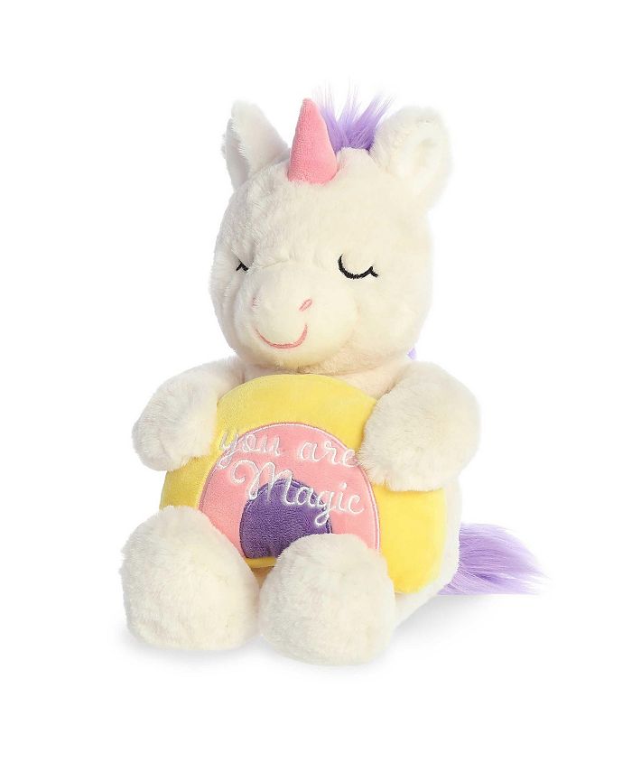 Aurora Large You Are Magic Unicorn JUST SAYIN' Witty Plush Toy While 13 ...
