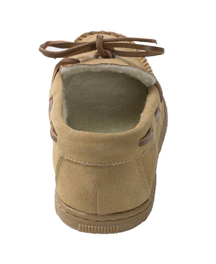 KingSize Men's Suede Tracker Slippers - Macy's