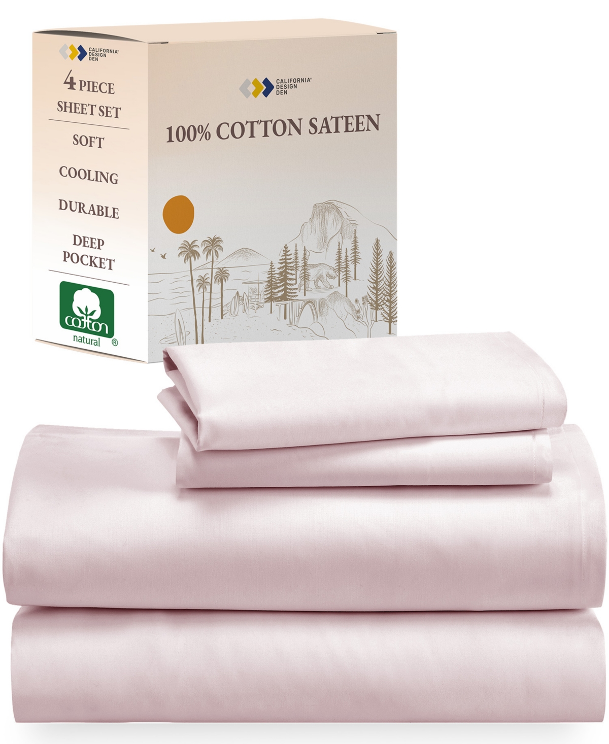 Click here for Soft 100 Cotton Sheets Set - Cooling Durable Satee... prices