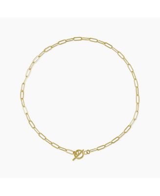 sanctuaire Dainty Link Chain Necklace Gold - Macy's