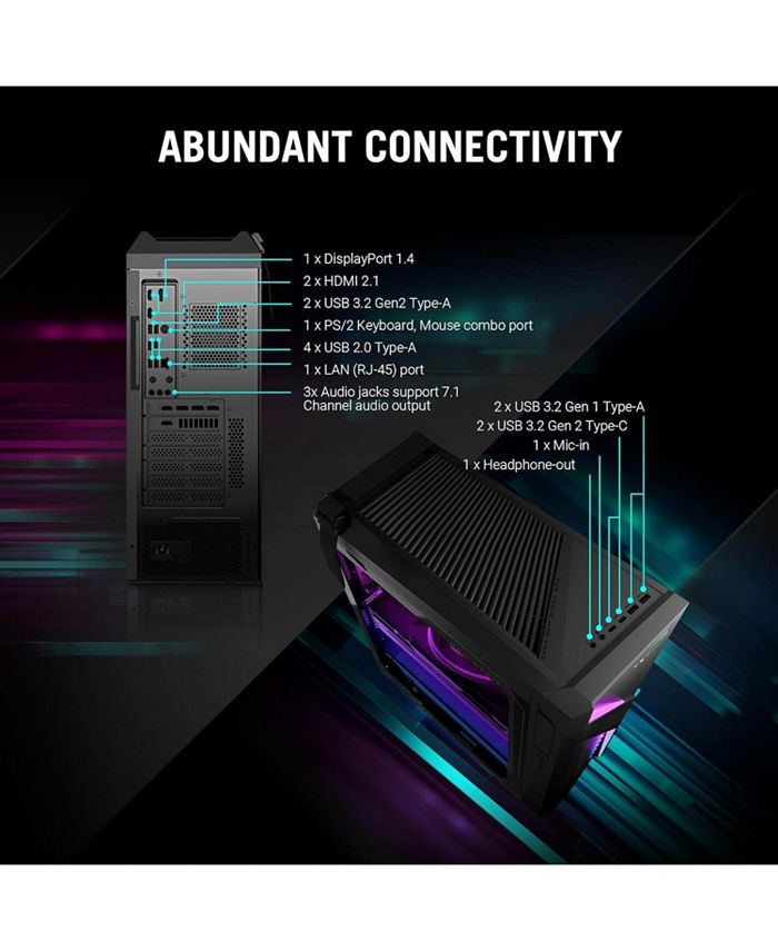ASUS ROG Strix Gaming Tower Desktop Intel Core i7-13700F 32GB RAM ...