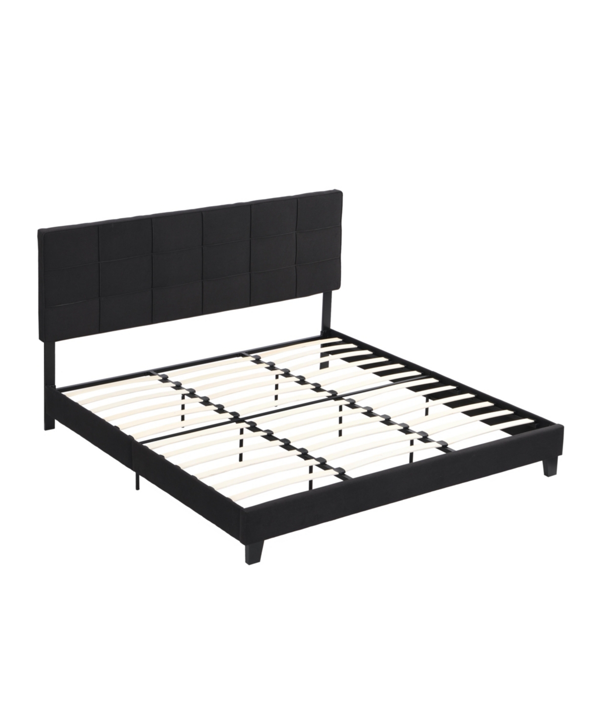 Click here for Streamdale King Size Upholstered Platform Bed Fram... prices