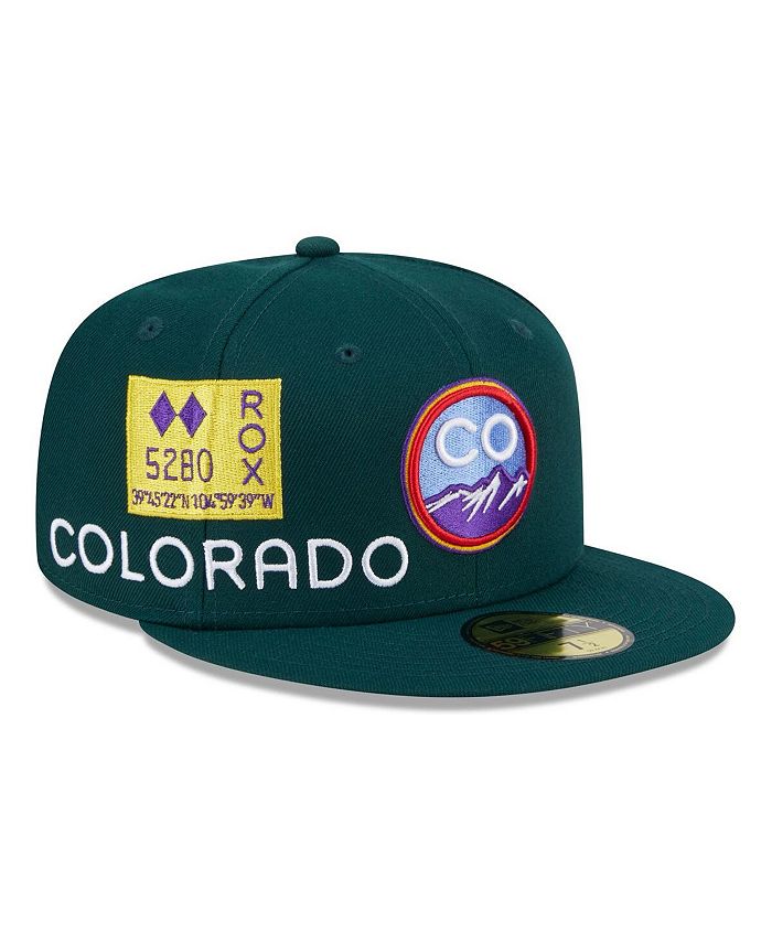 New Era Men's Green Colorado Rockies City Connect Icon 59FIFTY Fitted ...
