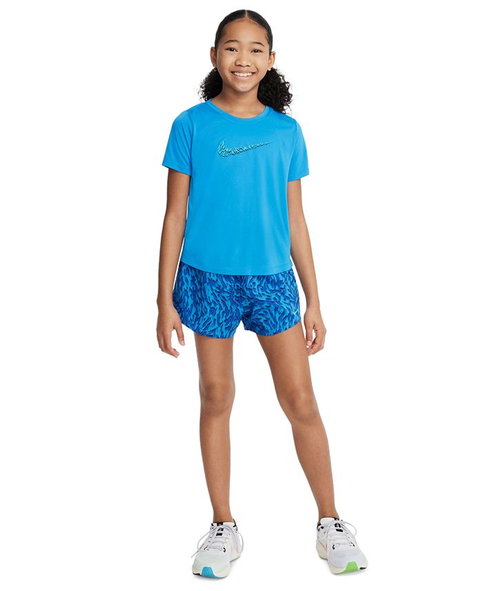 Nike Big Girls One Short-Sleeve Training Top - Macy's