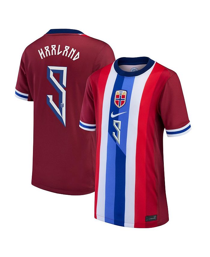 Nike Youth Erling Haaland Red 2024 Home Replica Jersey - Macy's