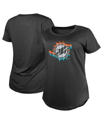 New Era Women's Charcoal Miami Dolphins 2024 NFL Draft T-Shirt - Macy's