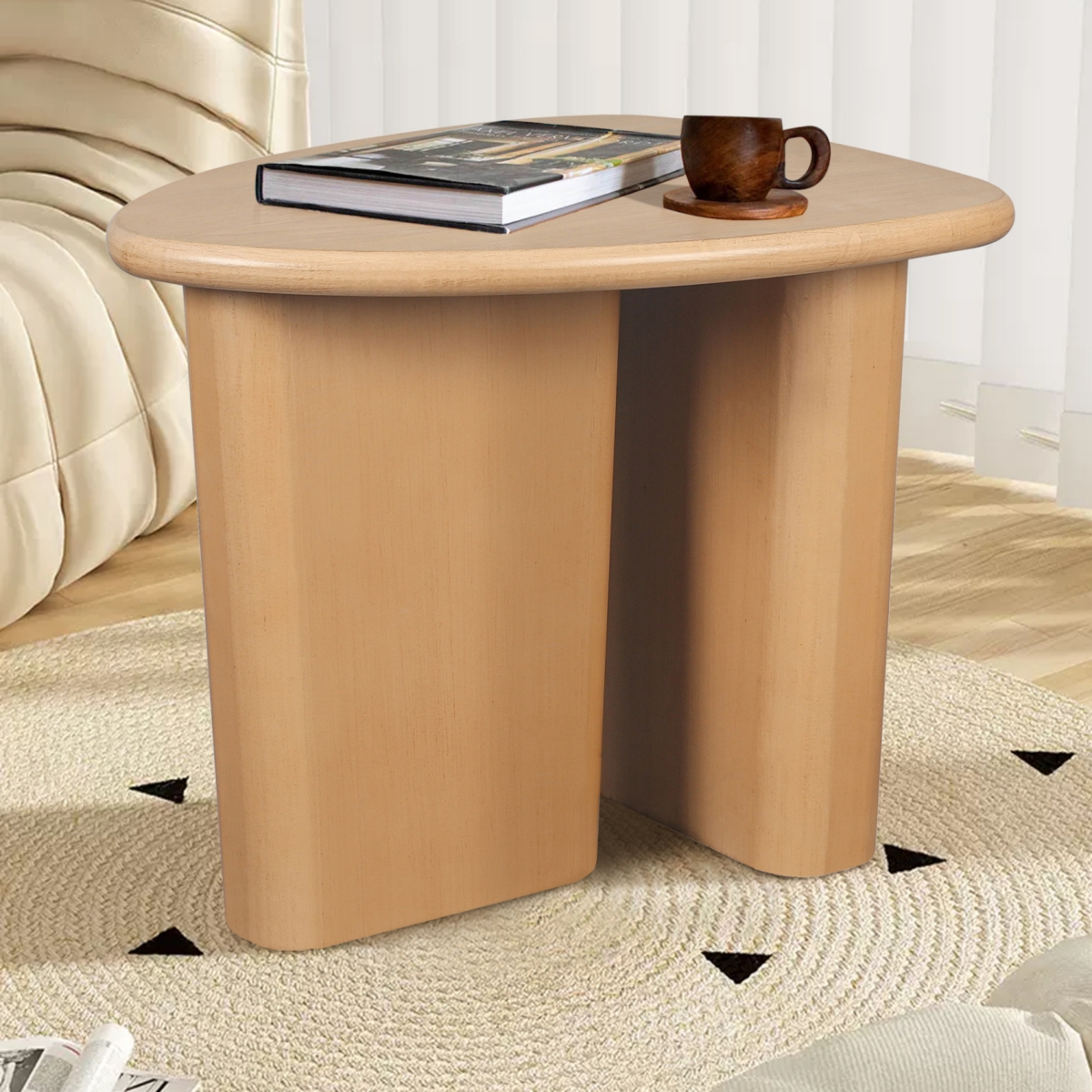 Click here for Streamdale Furniture Tapered Tabletop Side Table(N... prices