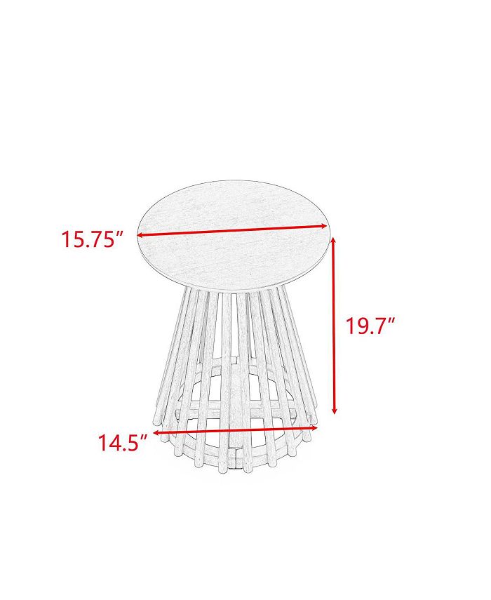 Simplie Fun Assorted Modern Solid Wood Coffee Tables - Macy's