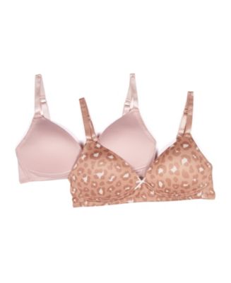 Tahari Girls Multi-Pack Molded Wireless Training Bra - Macy's