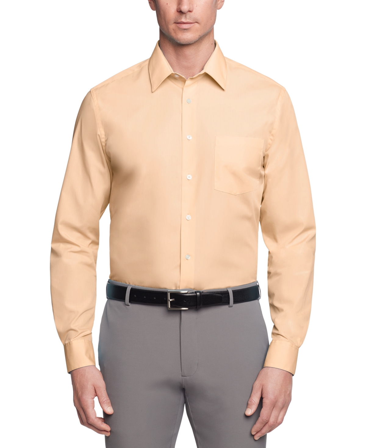 Click here for Van Heusen Mens Regular Fit Point Collar Poplin Dr... prices