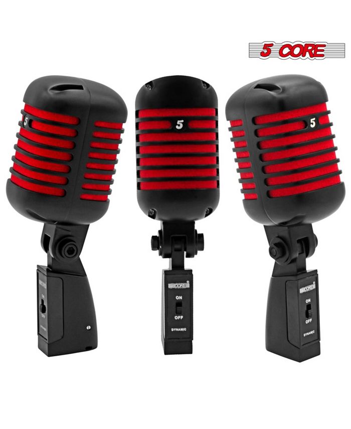 5 Core Professional Vintage Microphone for Singing Dynamic Super ...
