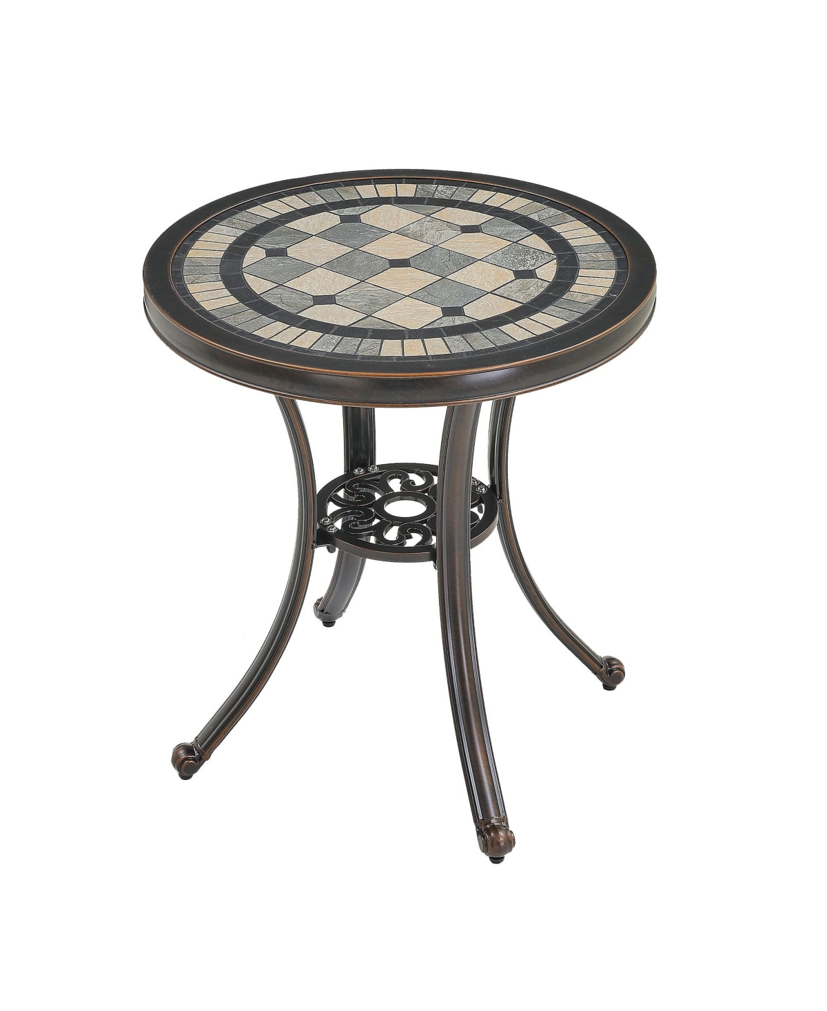 Click here for Mondawe Patio Table Round Outdoor Dinging Coffee T... prices