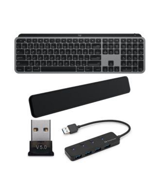 Logitech MX Keys Advanced Illuminated Wireless Keyboard for Mac with ...