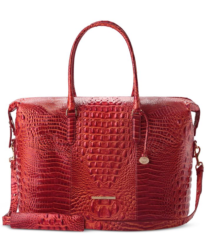 Brahmin Duxbury Leather Travel Weekender - Macy's